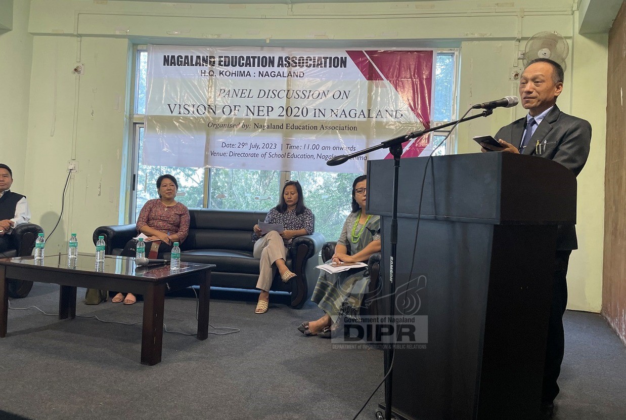 PANEL DISCUSSION ON VISION OF NEP 2020 IN NAGALAND HELD | DIPR Nagaland ...